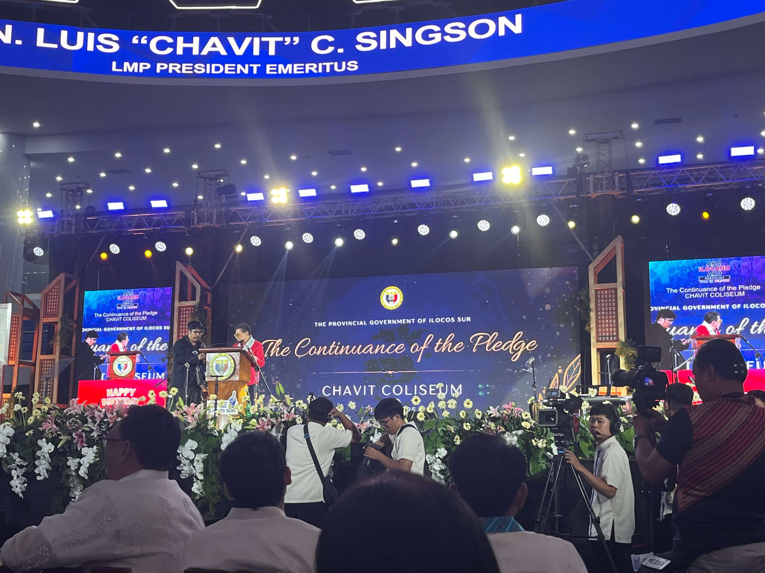 Chavit Coliseum opens in Vigan, Ilocos Sur