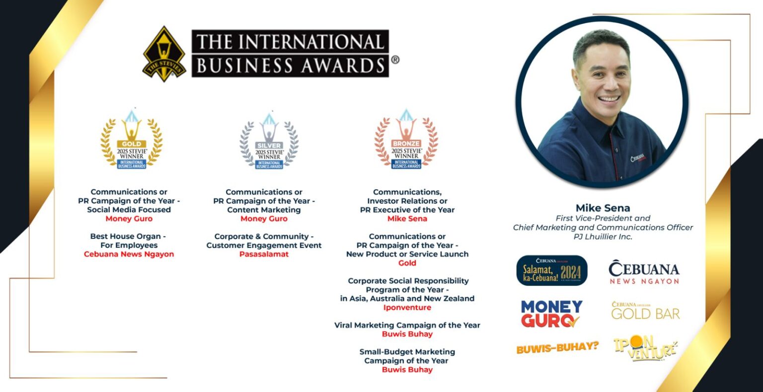 Michael Sena earns Stevie Award for Marketing and Communication Excellence