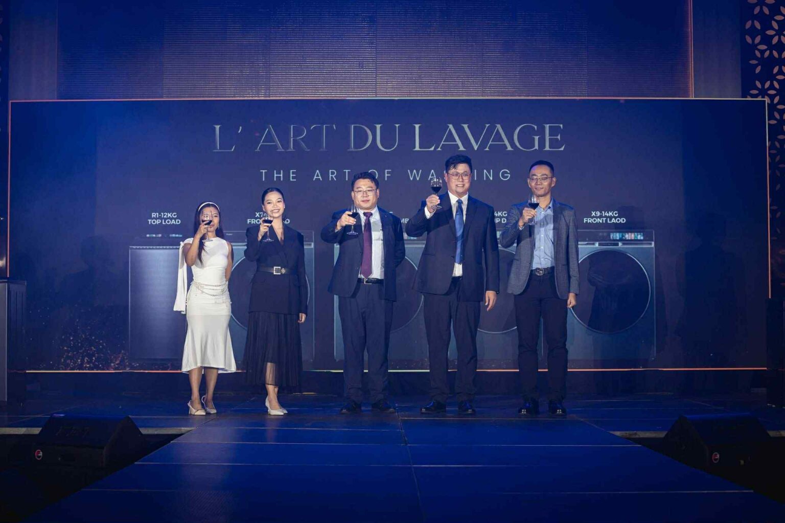 Haier launches its new washing machine line in an evening of art and ...