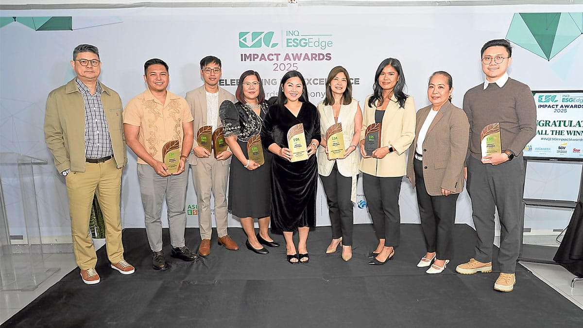 1st Inquirer ESG awards: Spotlight on PH firms championing sustainability