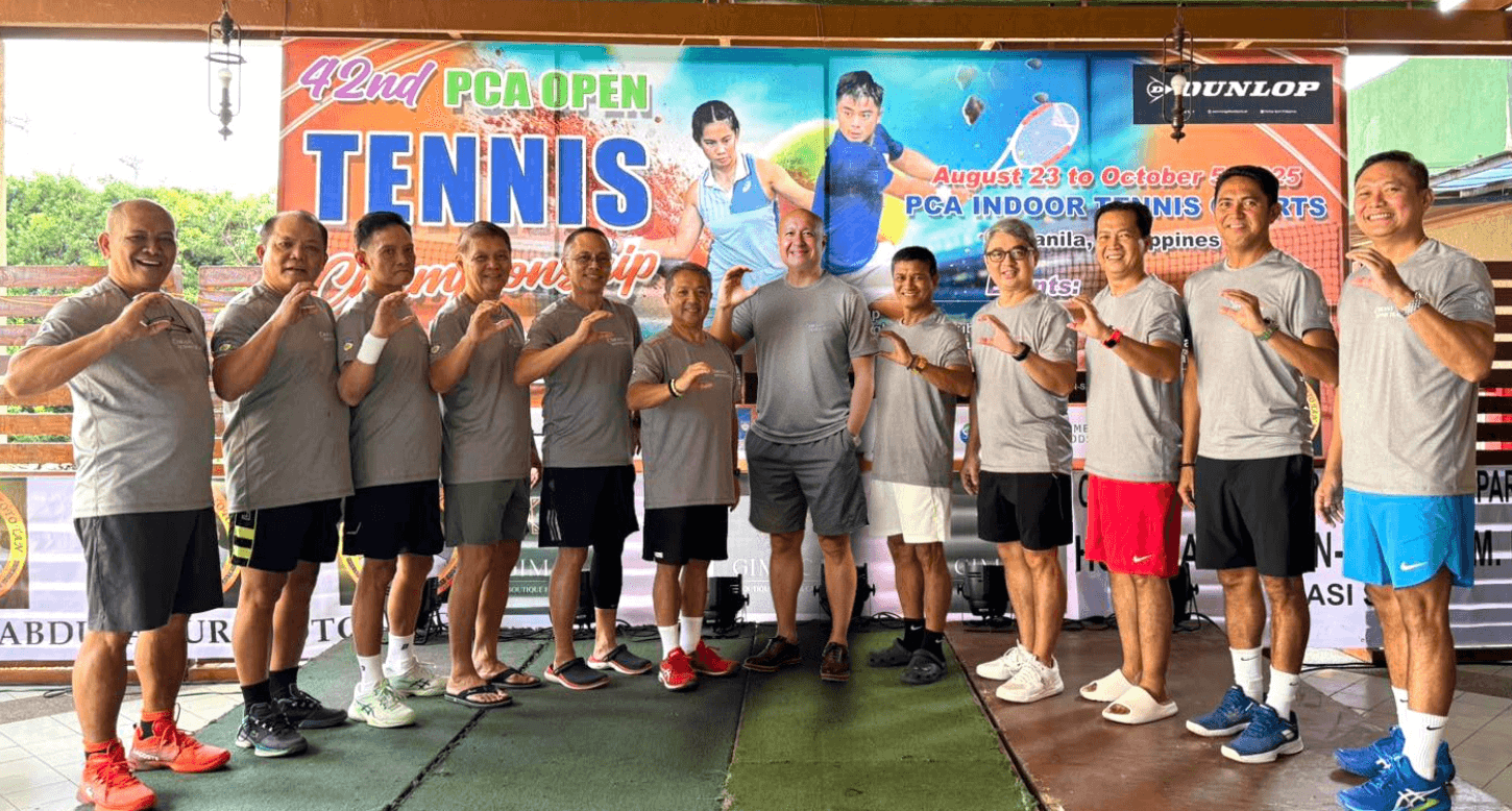 Team Cebuana Lhuillier finishes strong in PCA Men’s Team Tennis ...