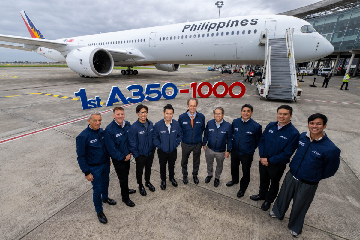 PAL's A350-1000 arrives home — first in Southeast Asia