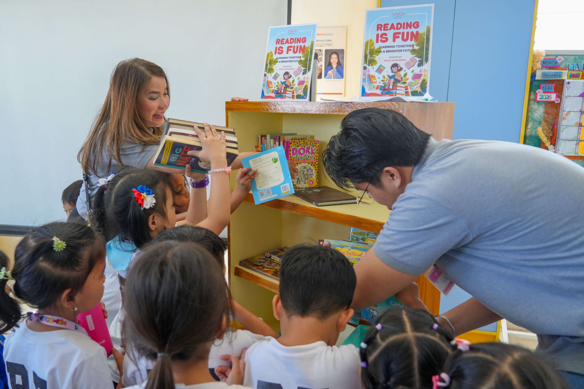 Savoy Hotel Manila brings books, smiles, and sustainability to Project ...
