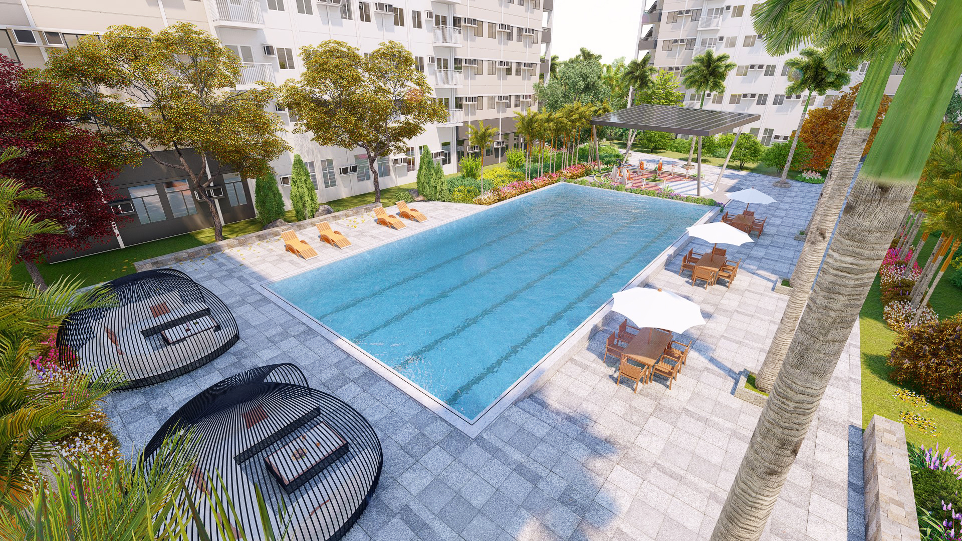 Charm Residences Pool Amenity Area_4 | Inquirer Business